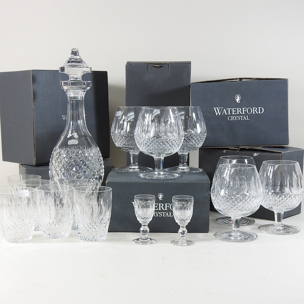 Lot 11 - A Waterford crystal Colleen pattern brandy