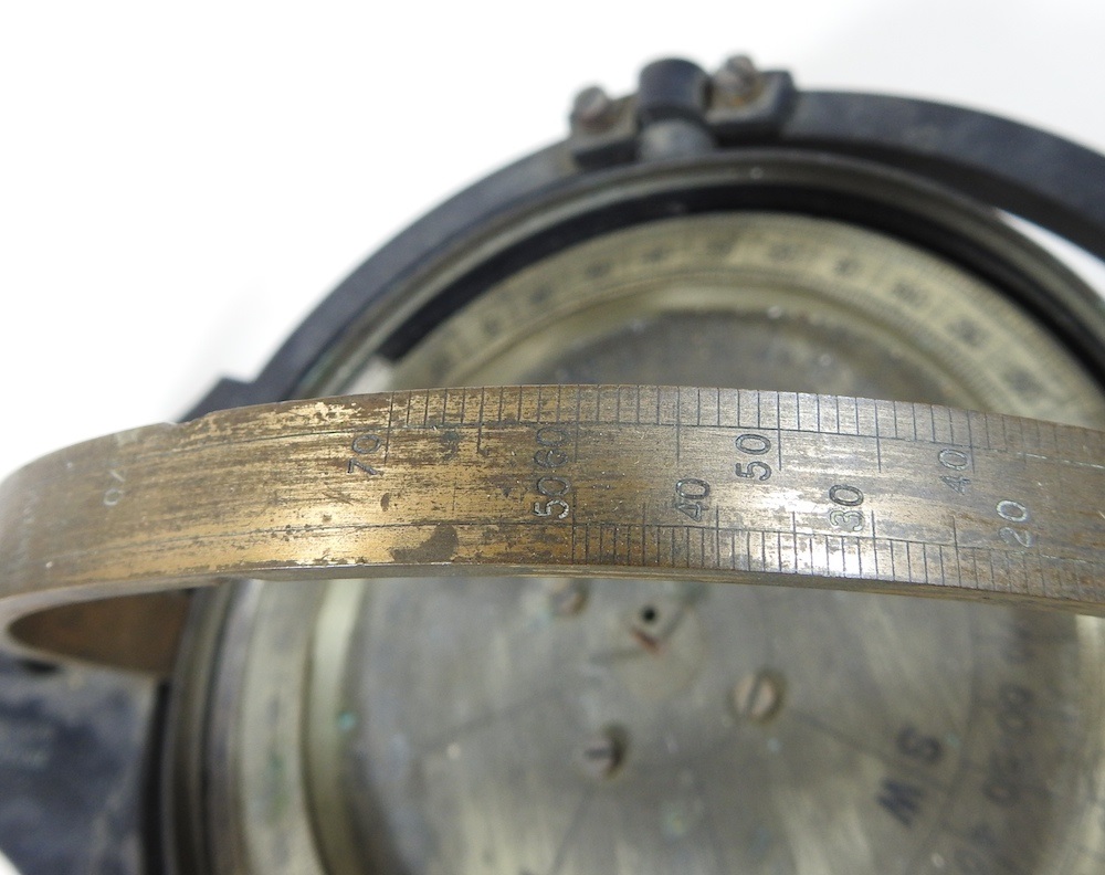 Lot 59 - An early 20th century mining dial