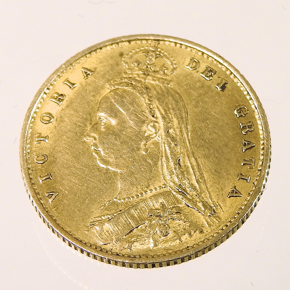 Lot 19 - A Victorian half sovereign