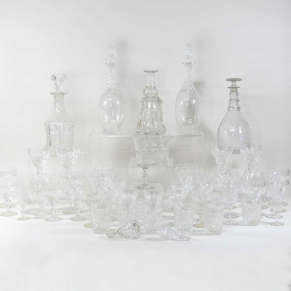 Lot 252 A Collection Of Glassware