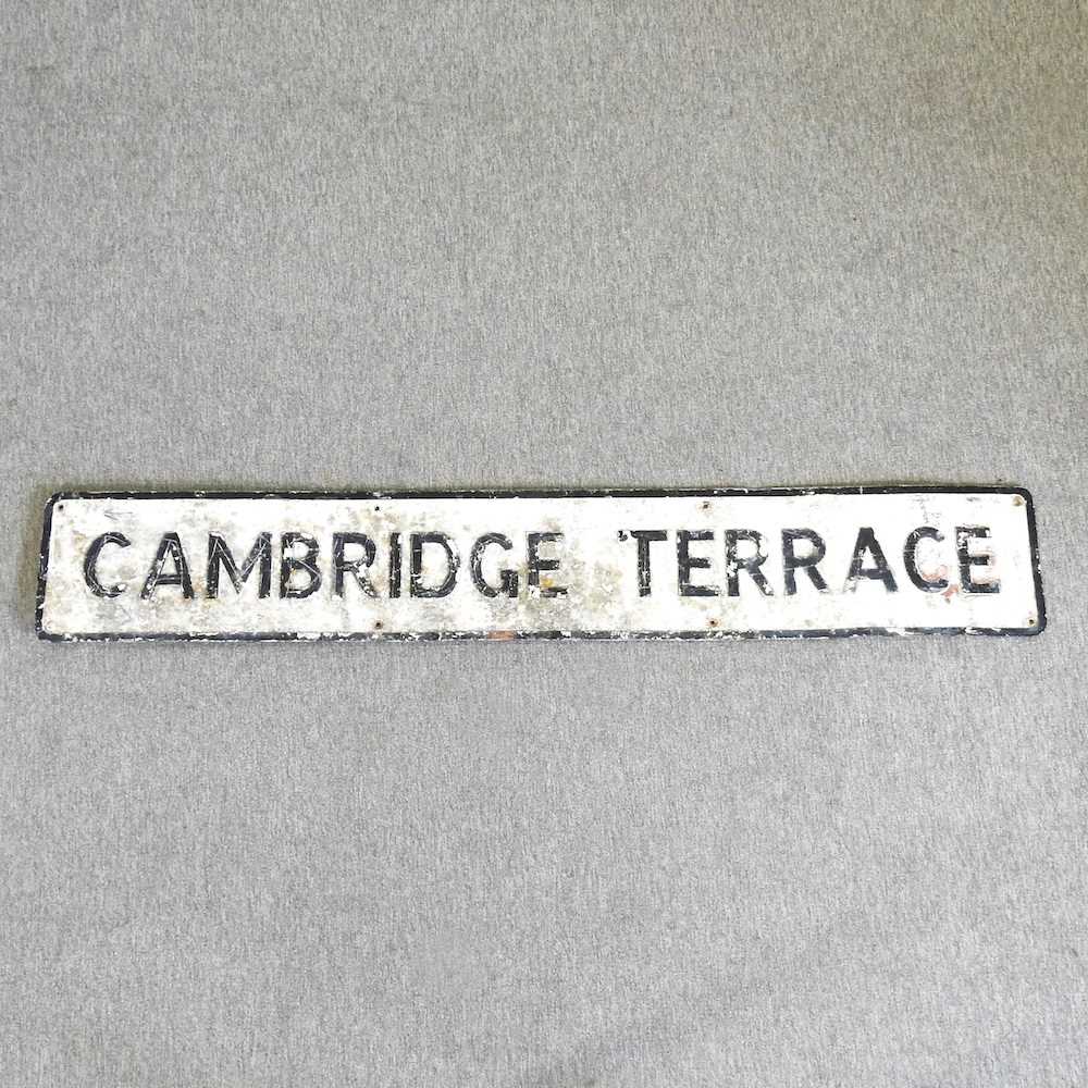Lot 385 - A metal street sign
