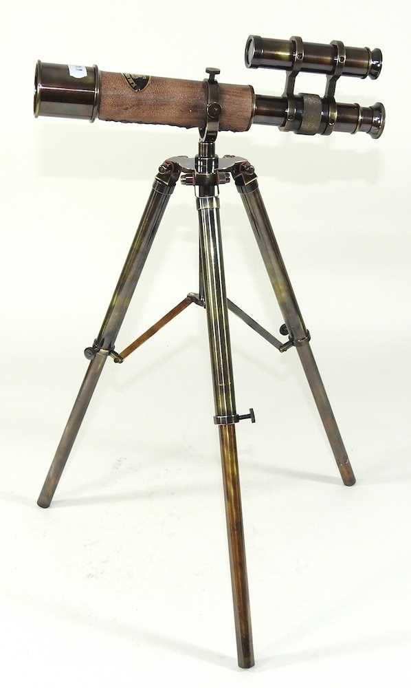 Lot 54 - A desk telescope on stand