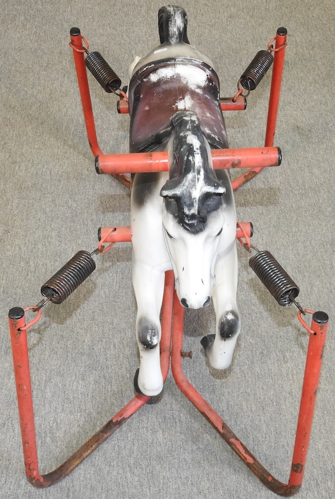 Lot 380 - A rocking horse