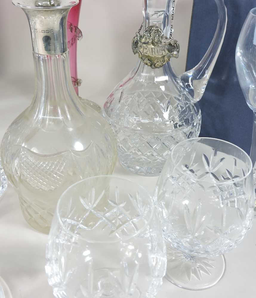 Lot 296 A Collection Of Glassware