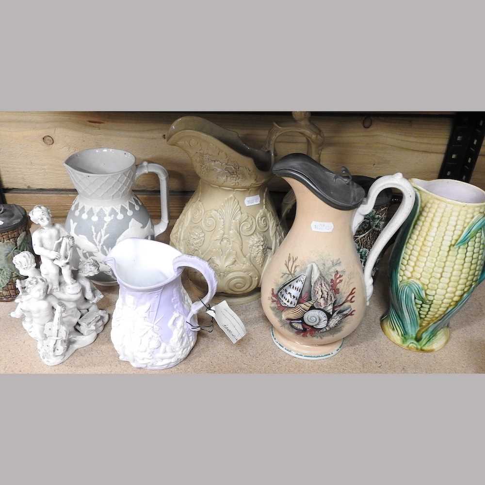 Lot 189 - A collection of jugs