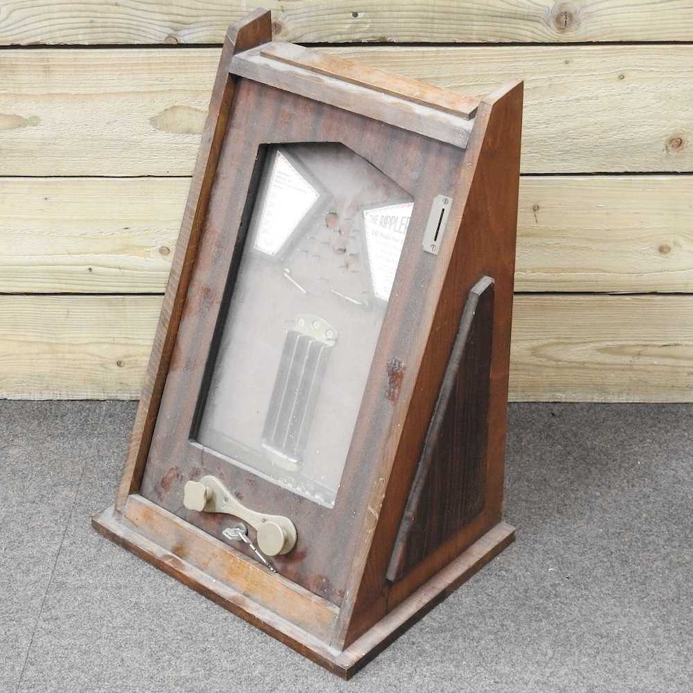 Lot 476 - A vintage The Rippler arcade game